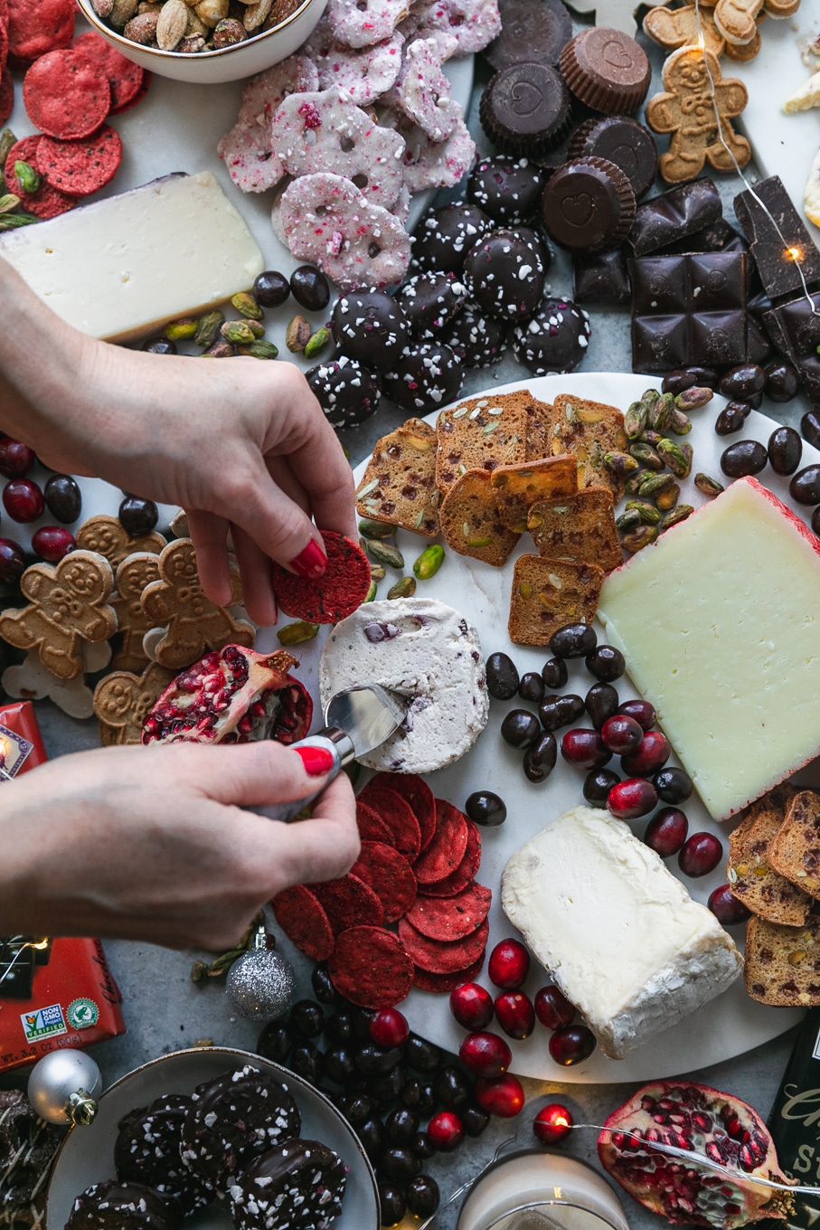 Holiday Dessert Cheeseboard