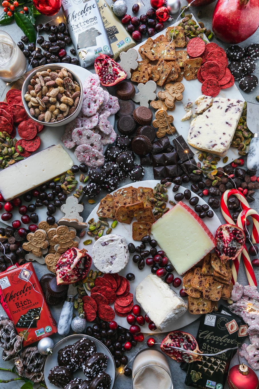 Holiday Dessert Cheeseboard