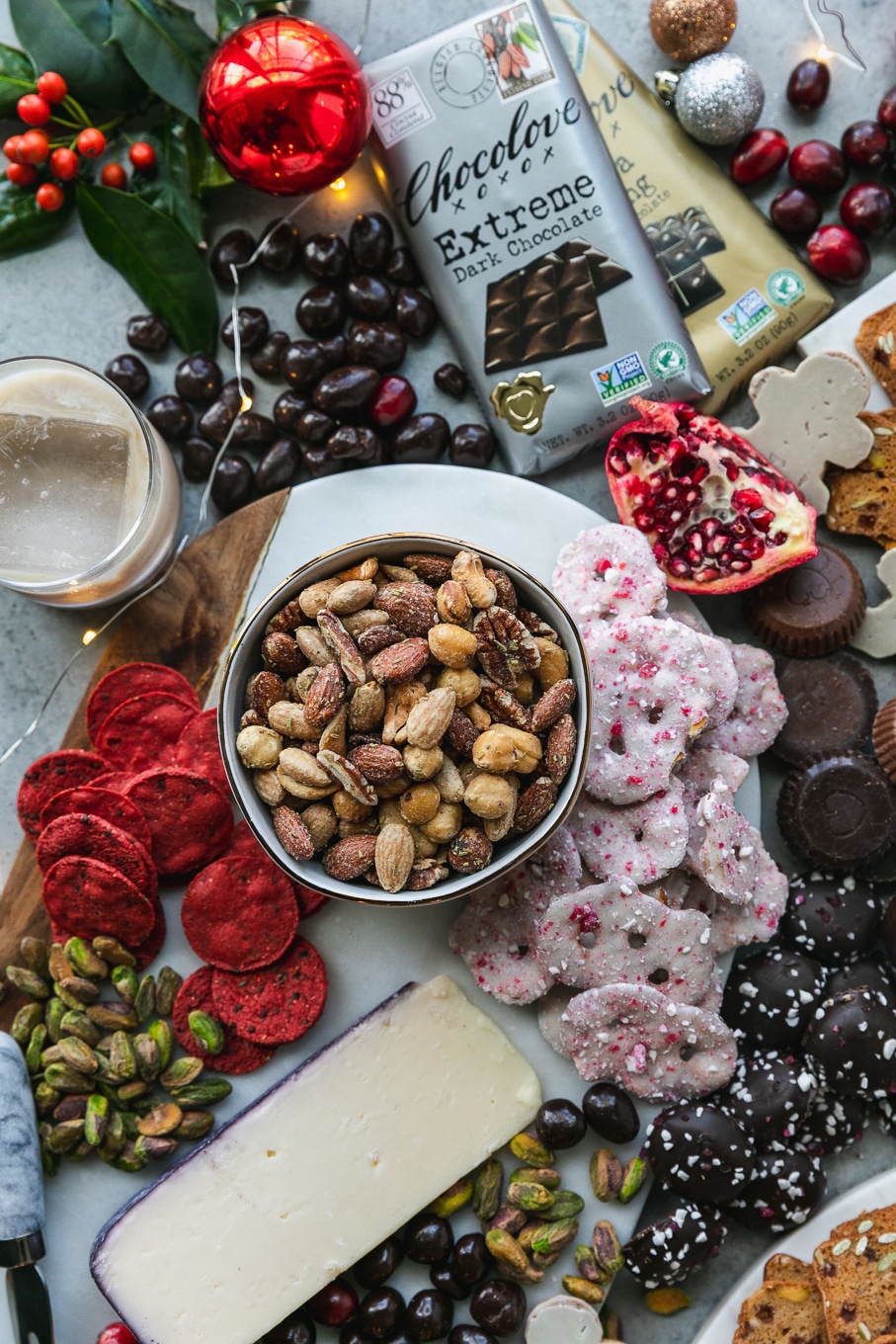 Holiday Dessert Cheeseboard